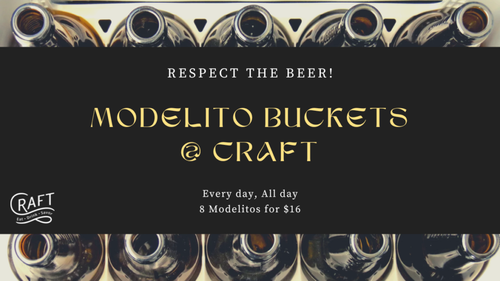 Bucket List Your Thirst: Modelito Buckets Are Here at Craft! - Craft On ...